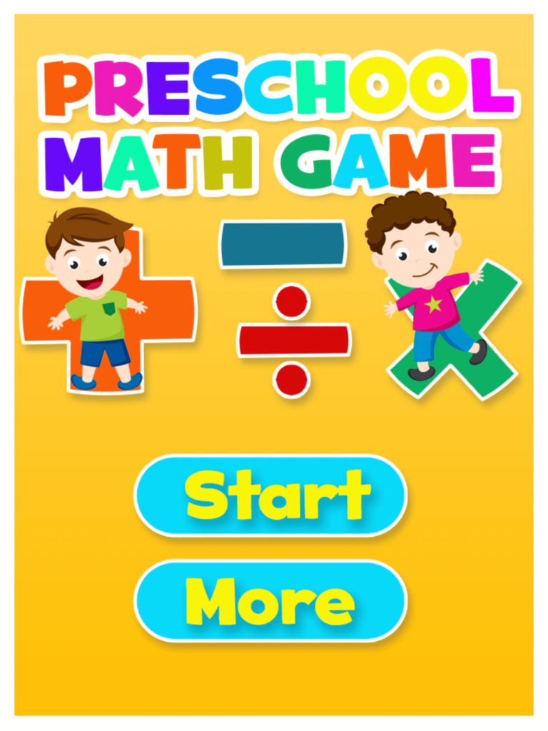 Preschool Maths Game - Speed Maths Test - mFinity InfoTech | Mobile ...